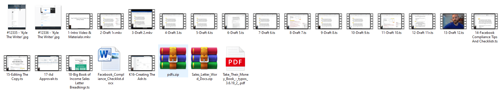 Download Kyle – The Process A Draft By Draft Copywriting Walkthrough – MMO Course