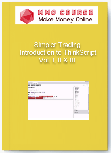 Download Simpler Trading – Introduction To ThinkScript Vol. I, II & III ...